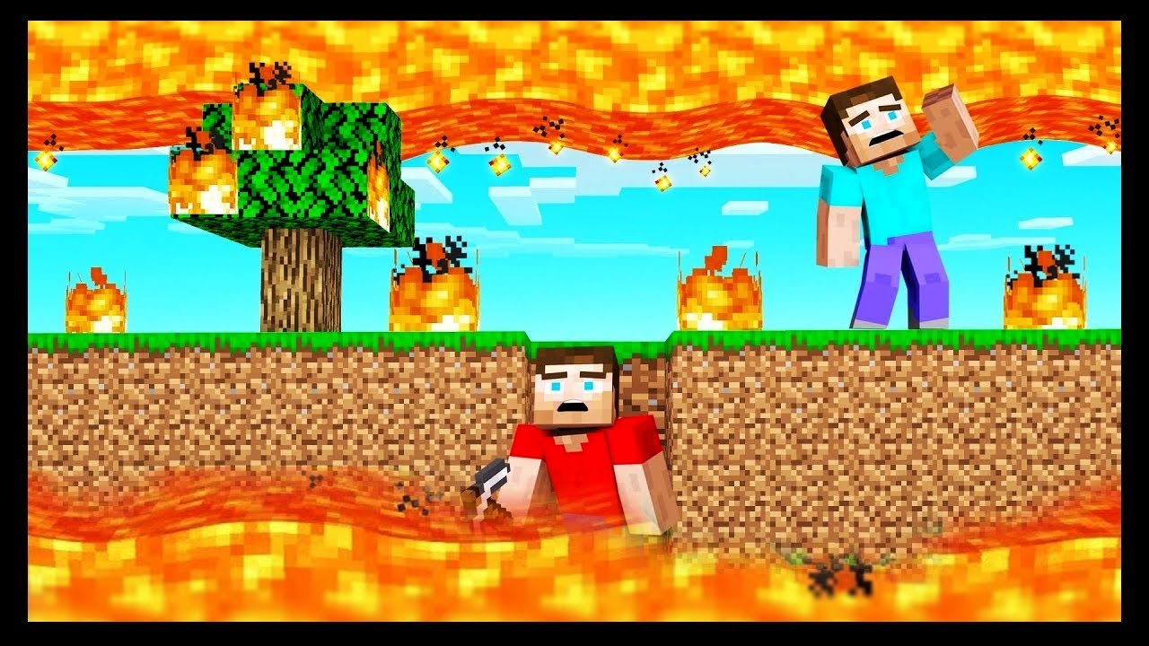 Setting Up This Mini Game! | Lava Rises But There Is 2 Worlds - YouTube