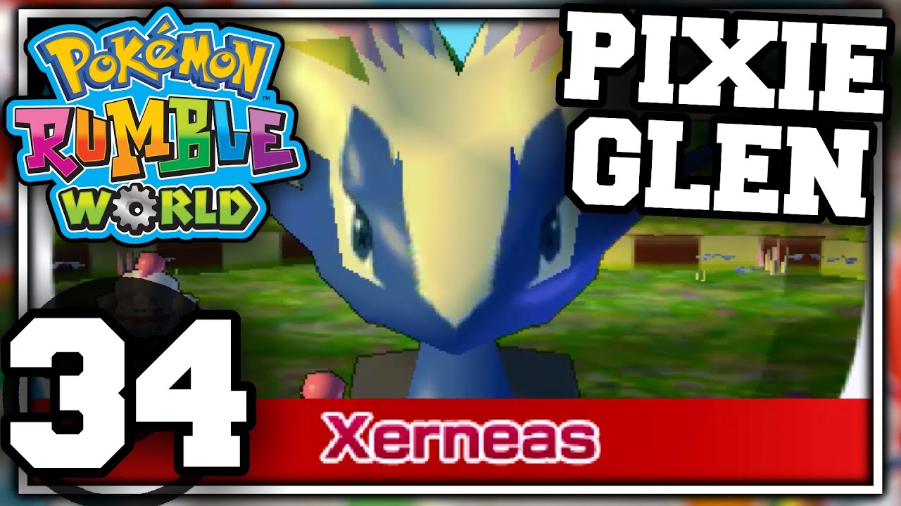 Pokemon Rumble World - Part 34 - PIXIE GLEN (Nintendo 3DS Playthrough ...