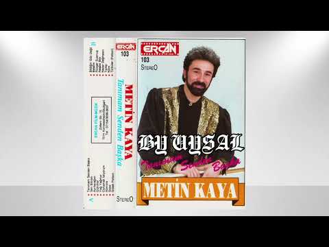Metin Kaya-Sen Bilirsin 1990 (Ercan Müzik 103) Avrupa Baskı #taverna