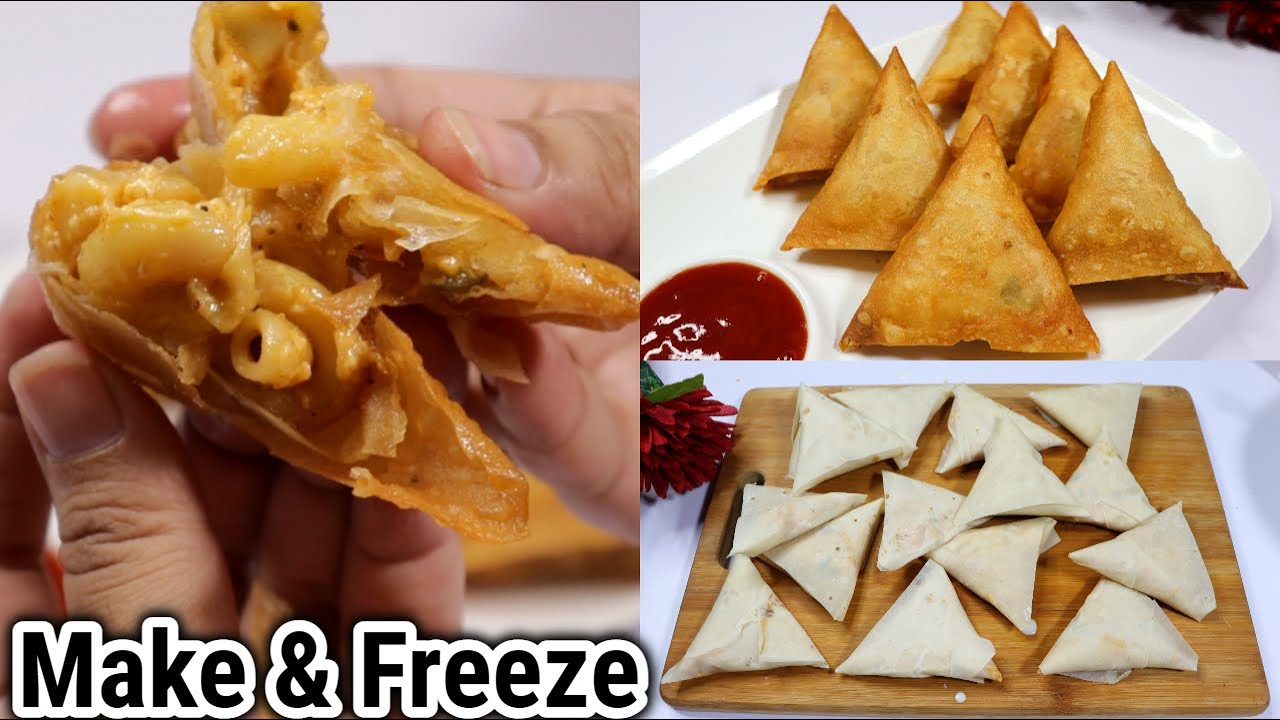 Macaroni Samosa Recipe | Quick & Easy Evening Snack | Perfect For High ...