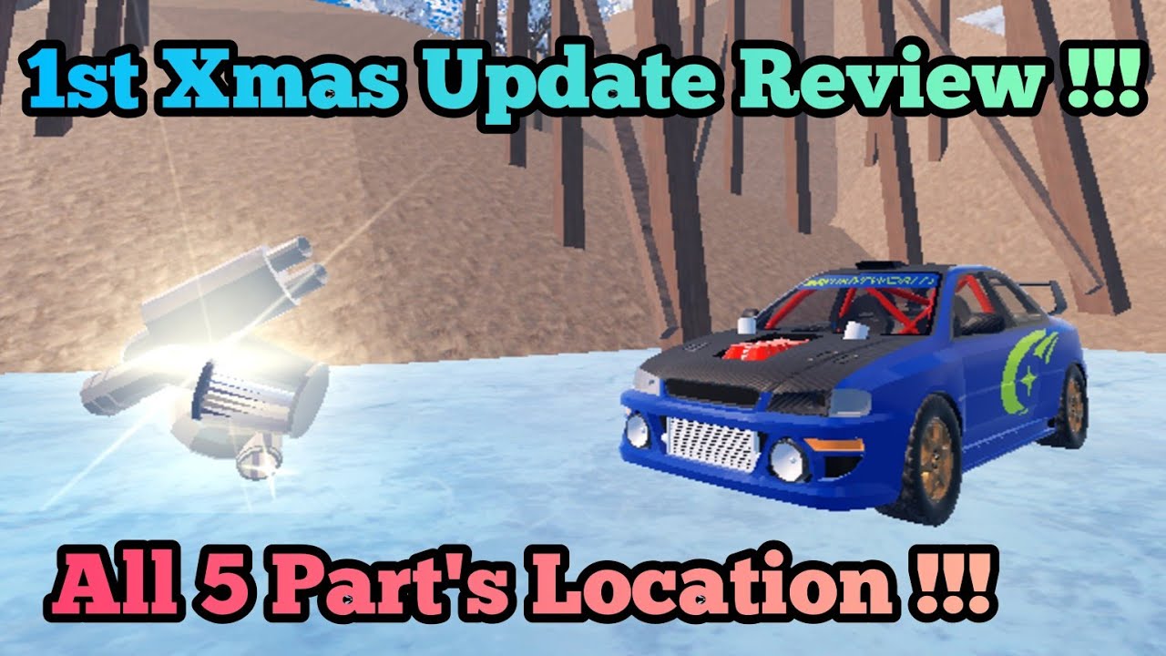 Roblox Drive World | All 5 part's location and Xmas Update Review ...