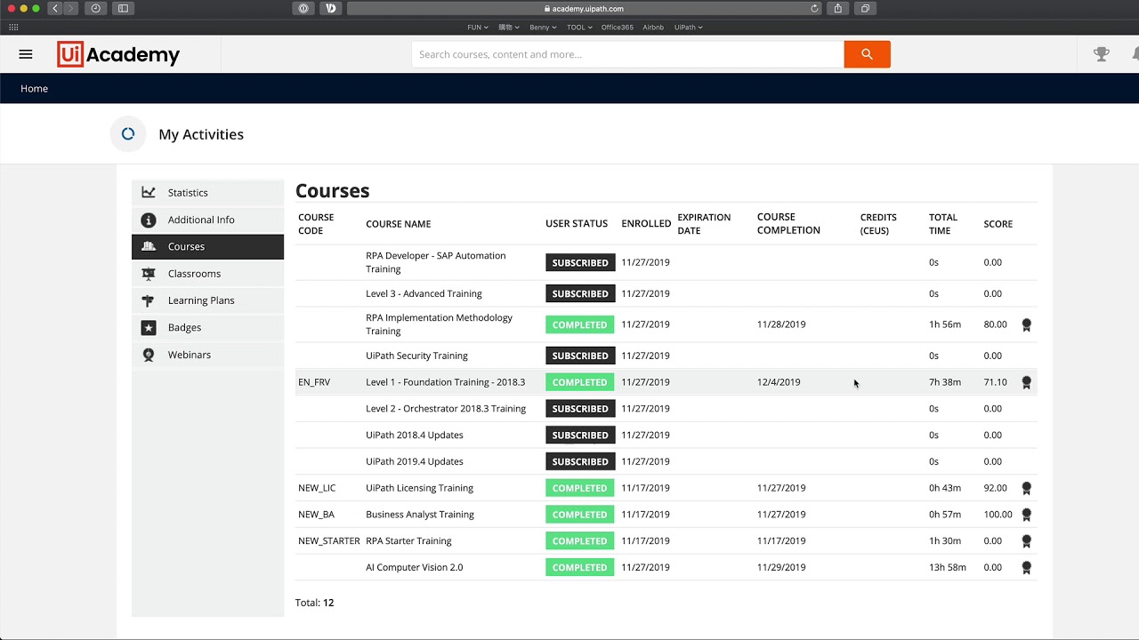 UiPath Academy - RPA Developer Courses - YouTube