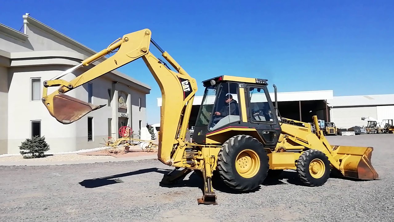 RETROEXCAVADORA CATERPILLAR 436B AÑO 1994 - YouTube