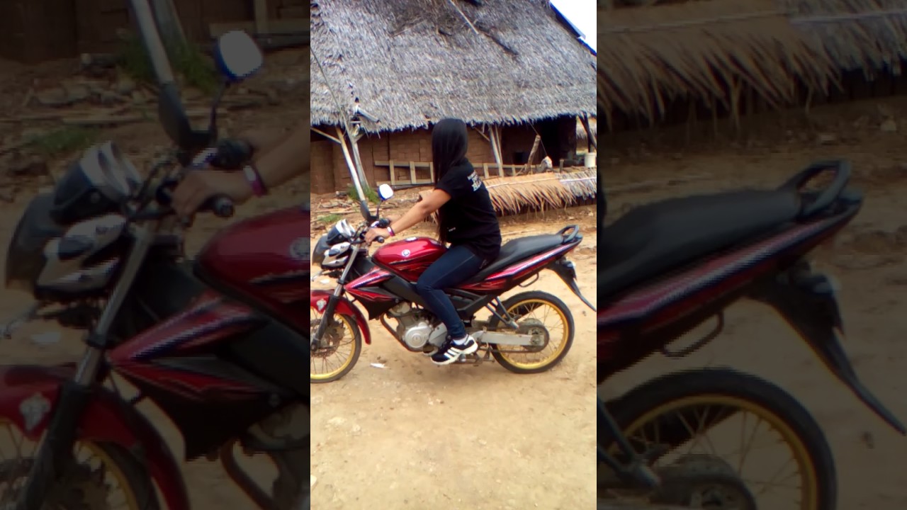 Belajar naik motor - YouTube