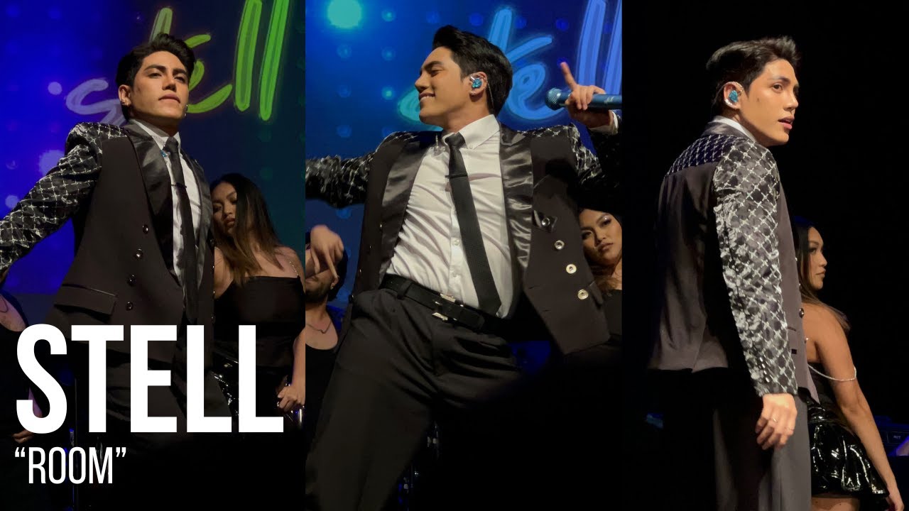 SB19's Stell Performs "ROOM" At The MilEStone Tour - Los Angeles Show ...