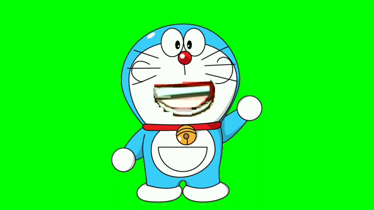 Doraemon green screen - YouTube