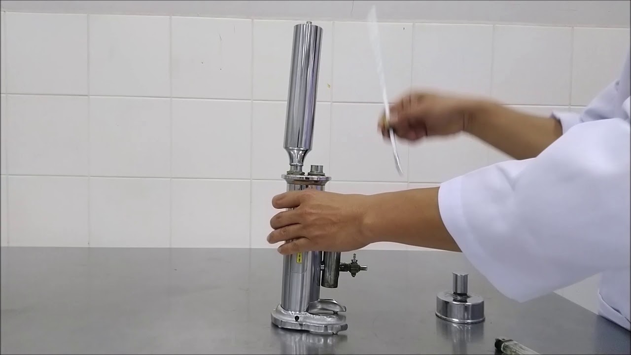 Ebulliometer (เครื่องวัดปริมาณแอลกอฮอล์) - YouTube