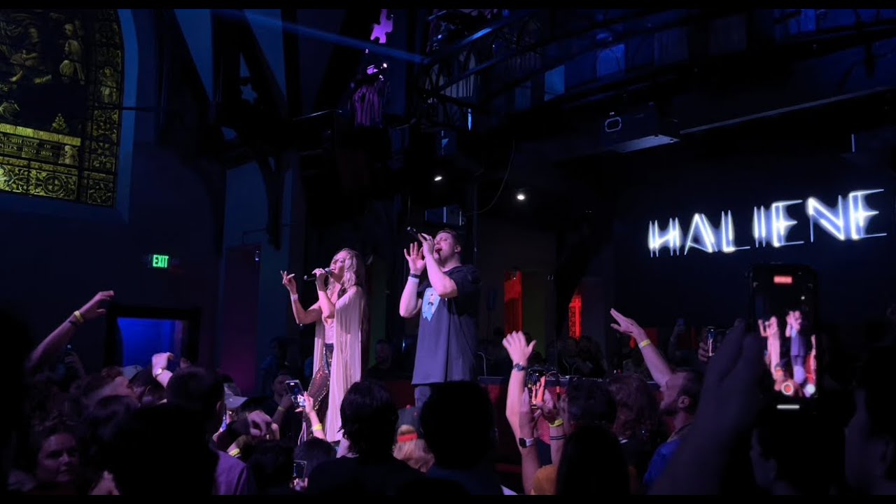 HALIENE (Live) @ The Church - Erase You & In My Mind + more (Glass ...