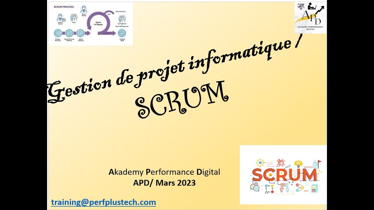 Gestion de projets informatiques(Agile, SCRUM) Séance 01 - YouTube