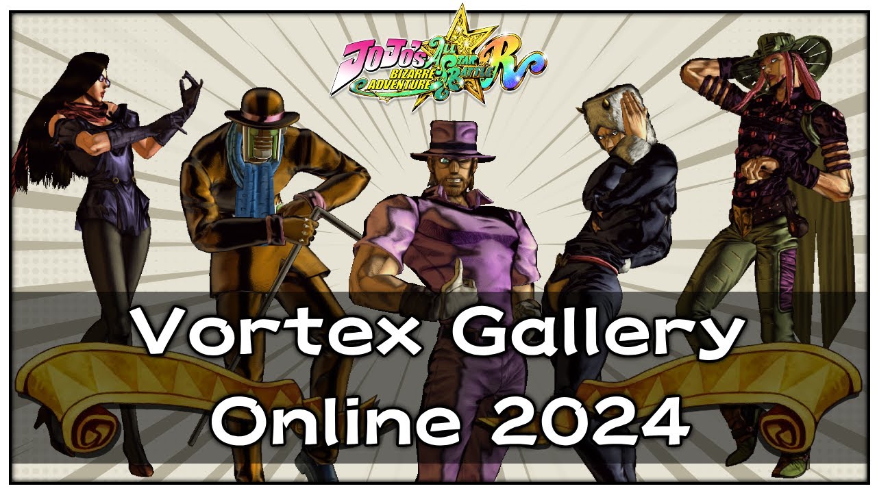 【JoJo ASBR 】Vortex Gallery Online 2024 Tournament Run (10/11/24) - YouTube