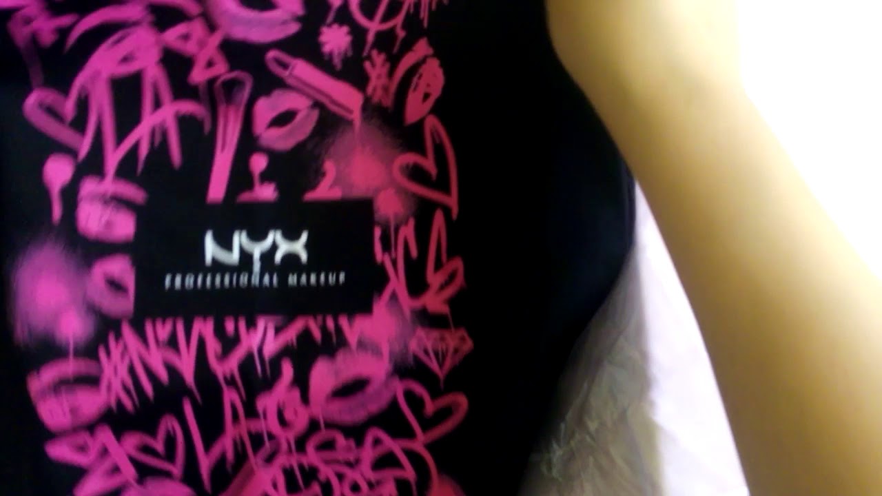 Распаковка!!! #Nyx Блокнот от Natalie Kisel - YouTube