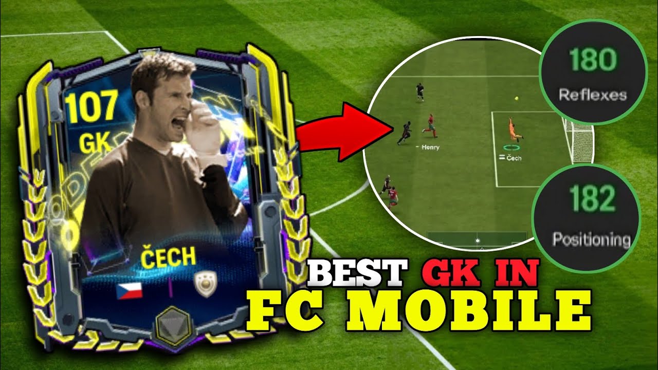 BEST GK IN FC MOBILE 🤯 | PETER CECH REVIEW | FC MOBILE | NEON EVENT ‼️ ...