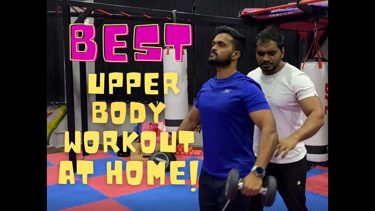 BEST Upper BODY WORKOUT at HOME - YouTube