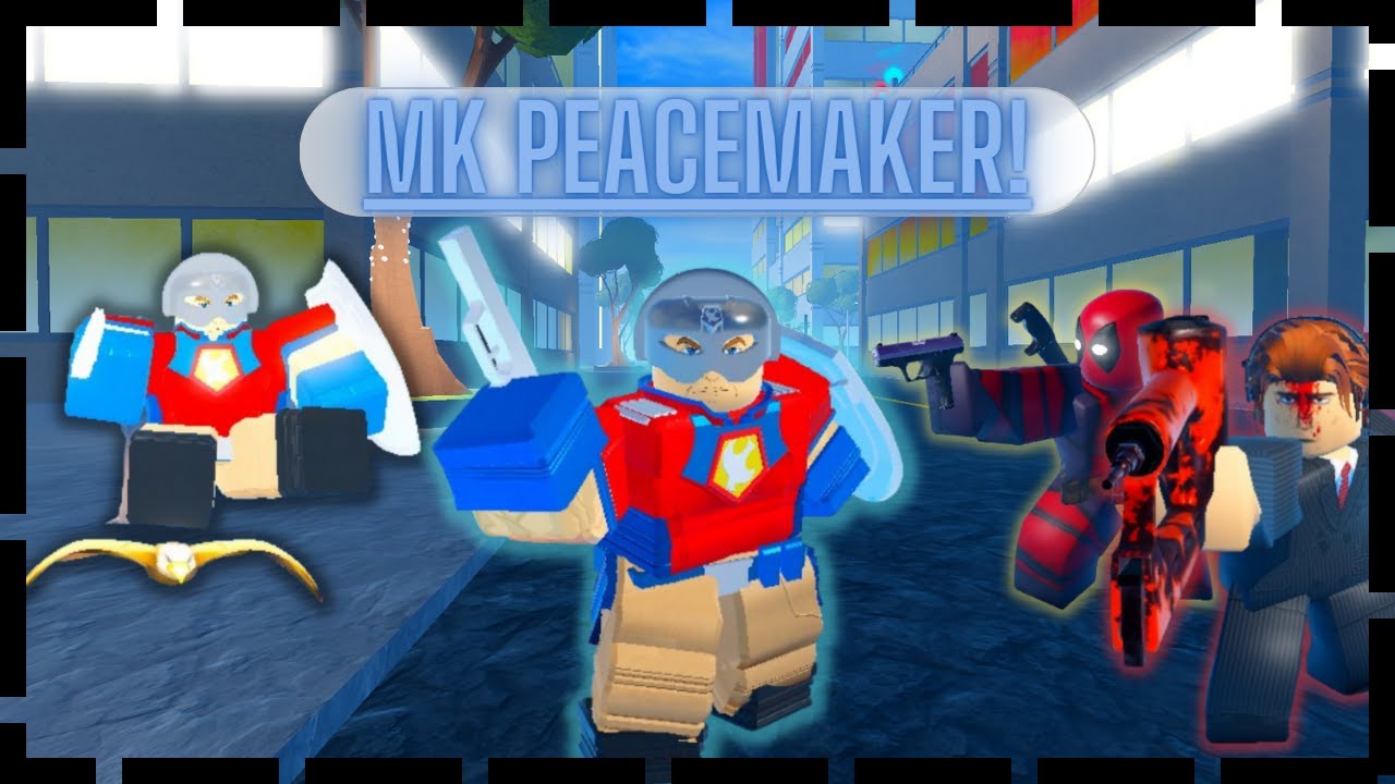 Peacemaker EAGLY move + NEW VOICELINES! - Roblox Marvellous Playground ...