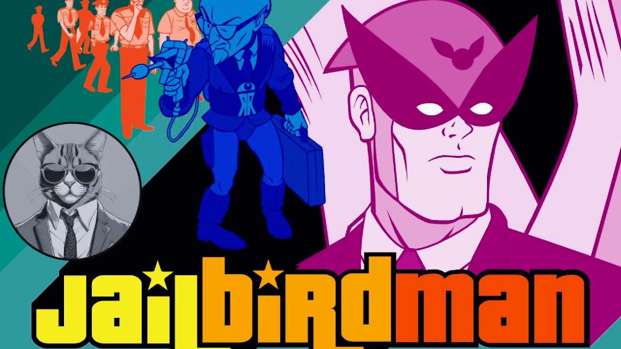 Harvey Birdman | Jailbird Man | Cartoon Network Game - YouTube