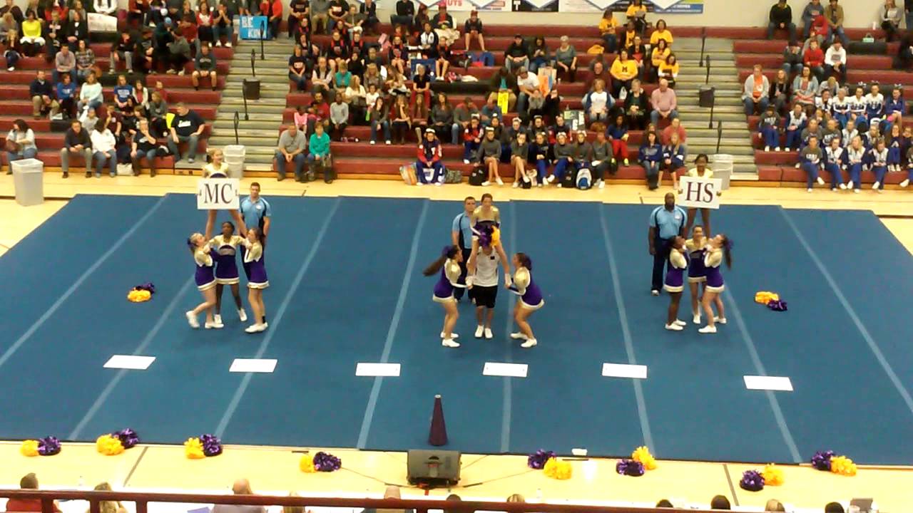 Mchs cheer leading - YouTube