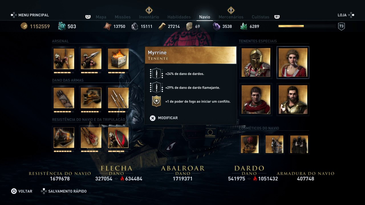 Assassin's Creed Odyssey - Adrasteia Stats - YouTube