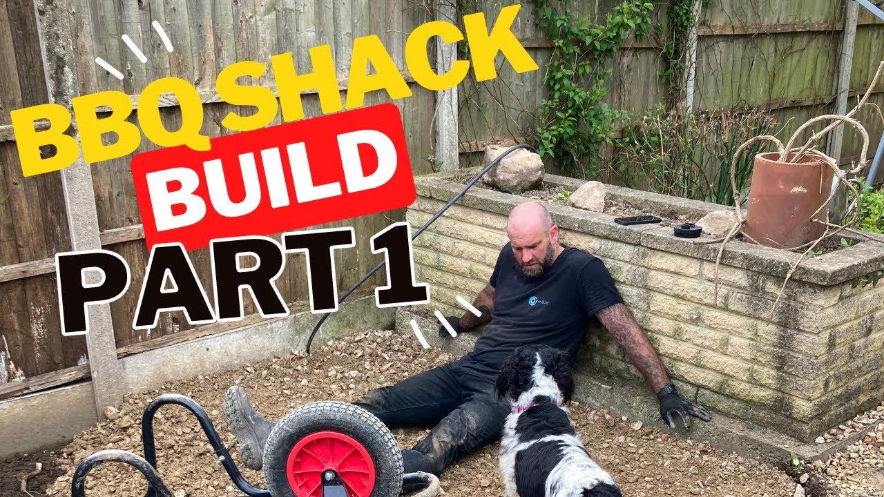 BBQ Shack Build - Part 1 - YouTube