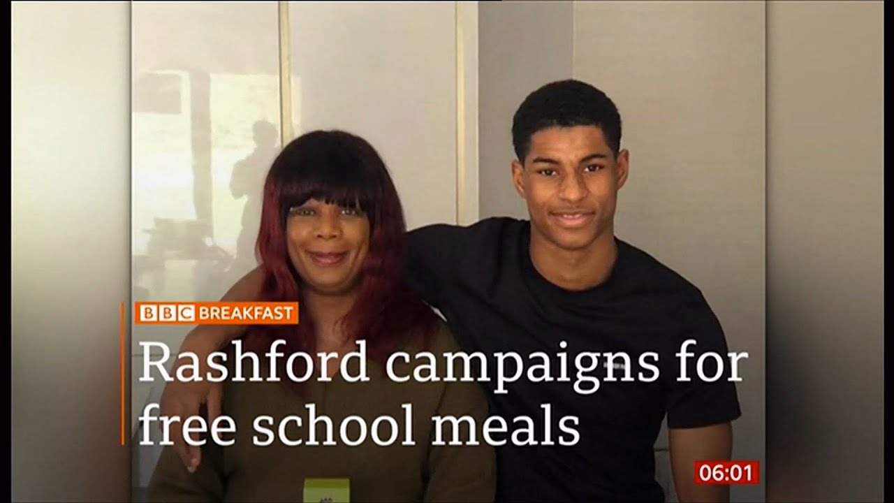 Marcus Rashford school meals plea in pandemic (UK) - BBC News - 15th ...