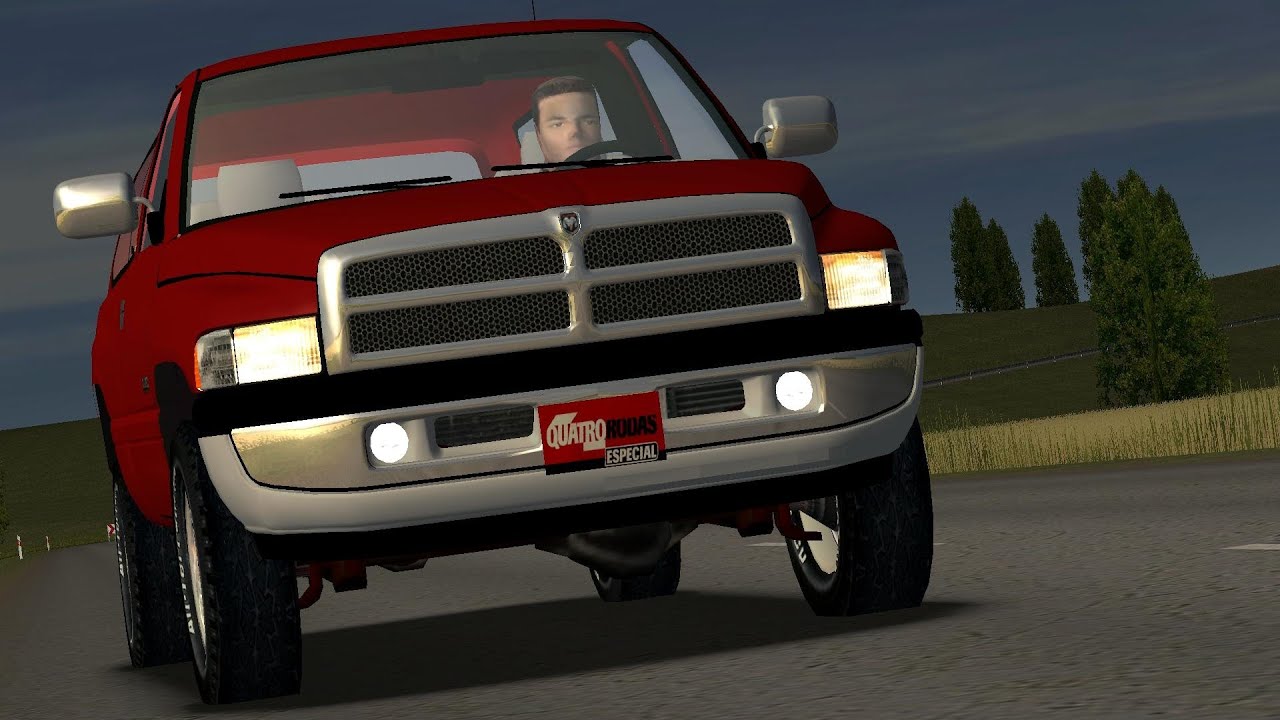 Dodge Ram V8 5.2 '94 drive (Links) - Racer: free game - YouTube
