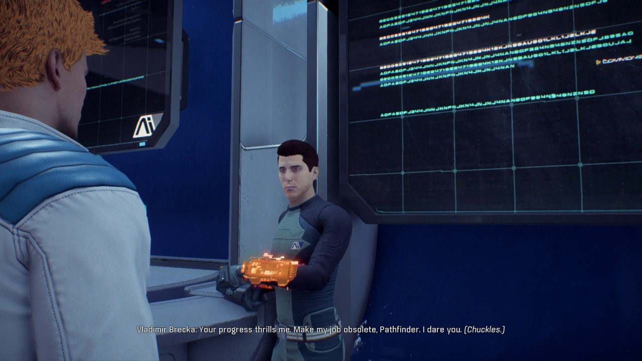 Mass Effect Andromeda Something Personnel Quest Talk to Addison ...