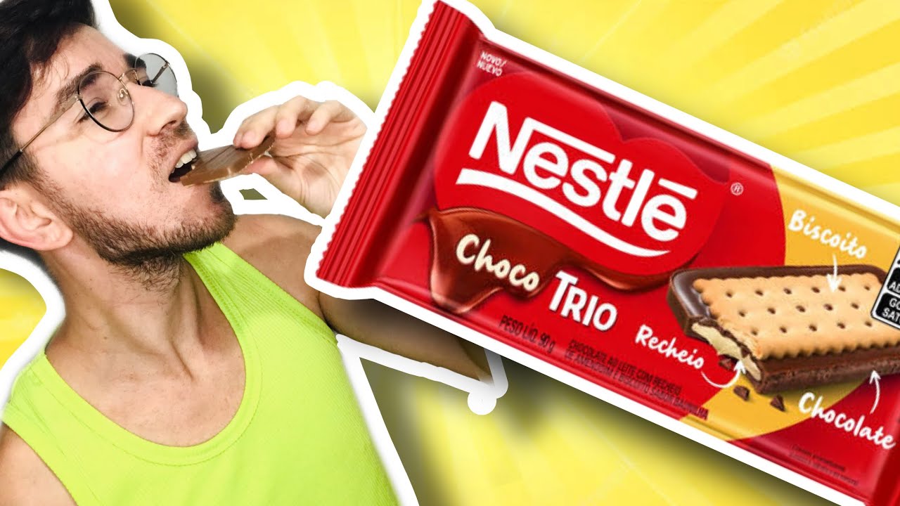 CHOCO TRIO NESTLÉ - RECHEIO DE AMENDOIM - YouTube