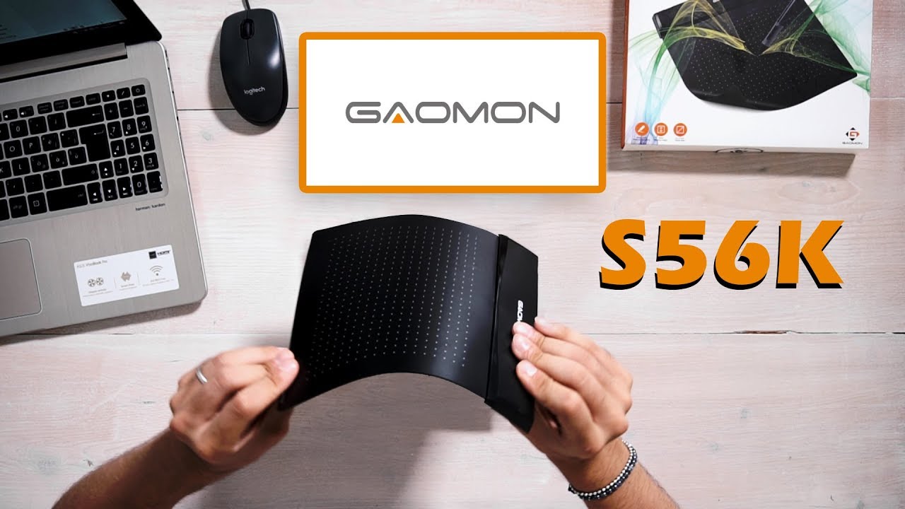 Gaomon S56K: una TAVOLETTA GRAFICA flessibile ed economica? PRO ...