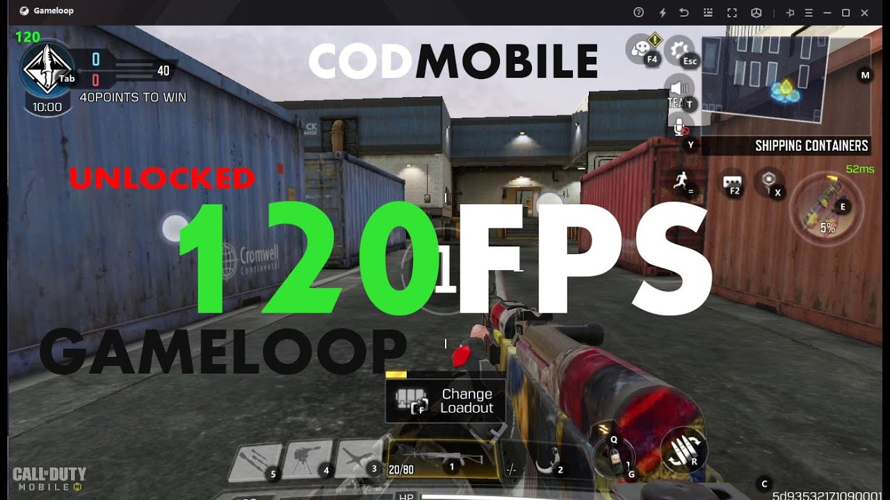 CODMOBILE 120FPS ON GAMELOOP 100% WORKING - YouTube