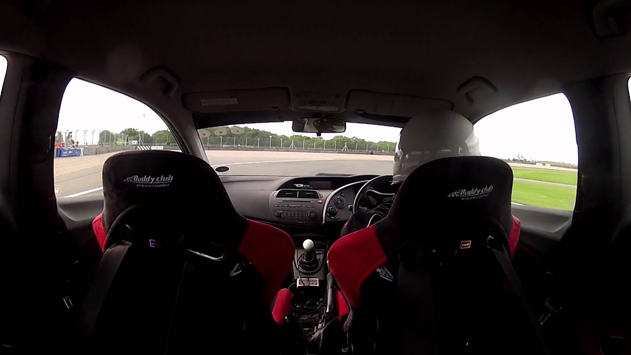 TDi North Time Attack FN2 Civic - Donington Quali 2013 - YouTube