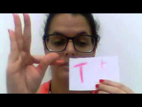 sign language alphabet Brazil - YouTube