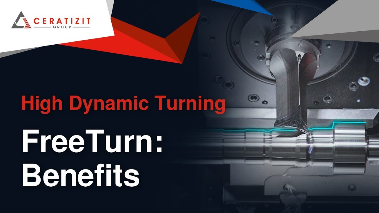 Turning Steel with High Dynamic Turning (HDT) using FreeTurn tools from ...