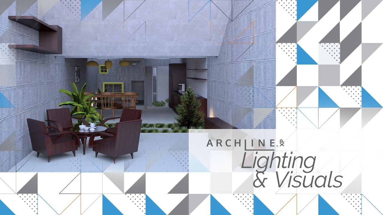 Lighting&Visuals – ARCHLine.XP rendering, animation, panorama 360 - YouTube