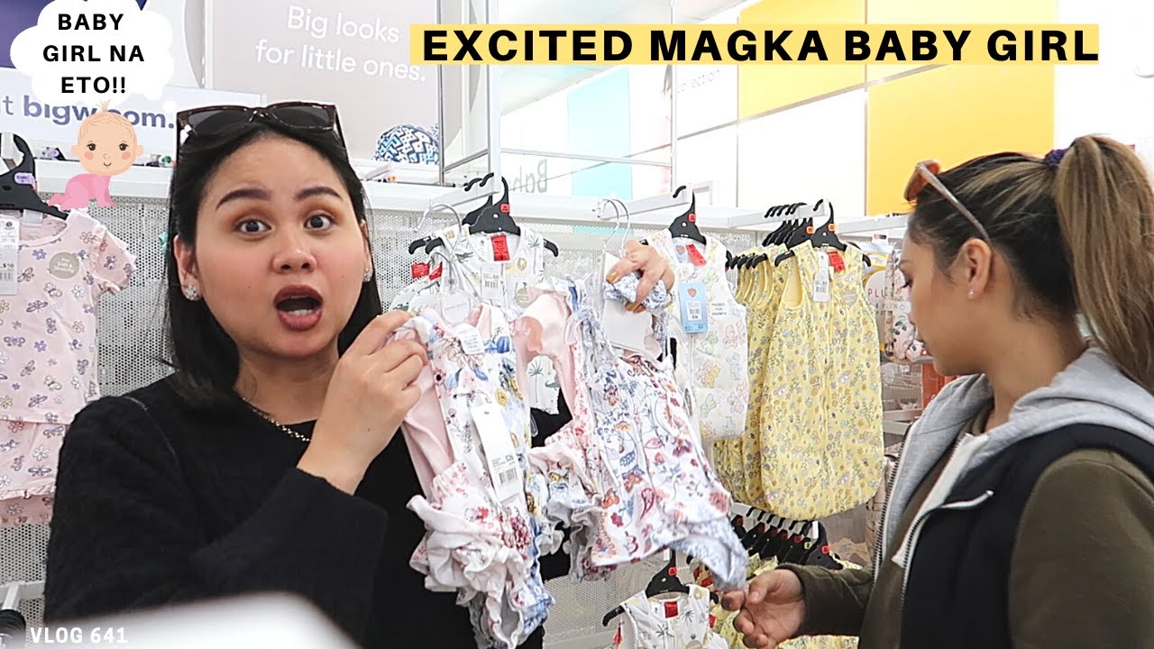 BABY SHOPPING! NAG TINGIN KAMI NG PANG BABY GIRL - YouTube