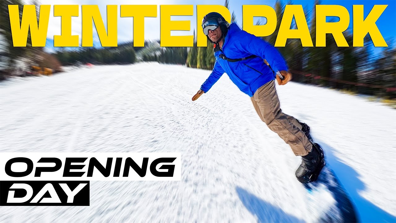 Winter Park Opening Day 2025 — Halloween Snowboarding at Its Best ...