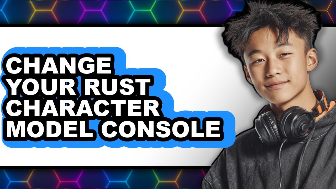 How to Change Your Rust Character Model Console - Step by Step - YouTube