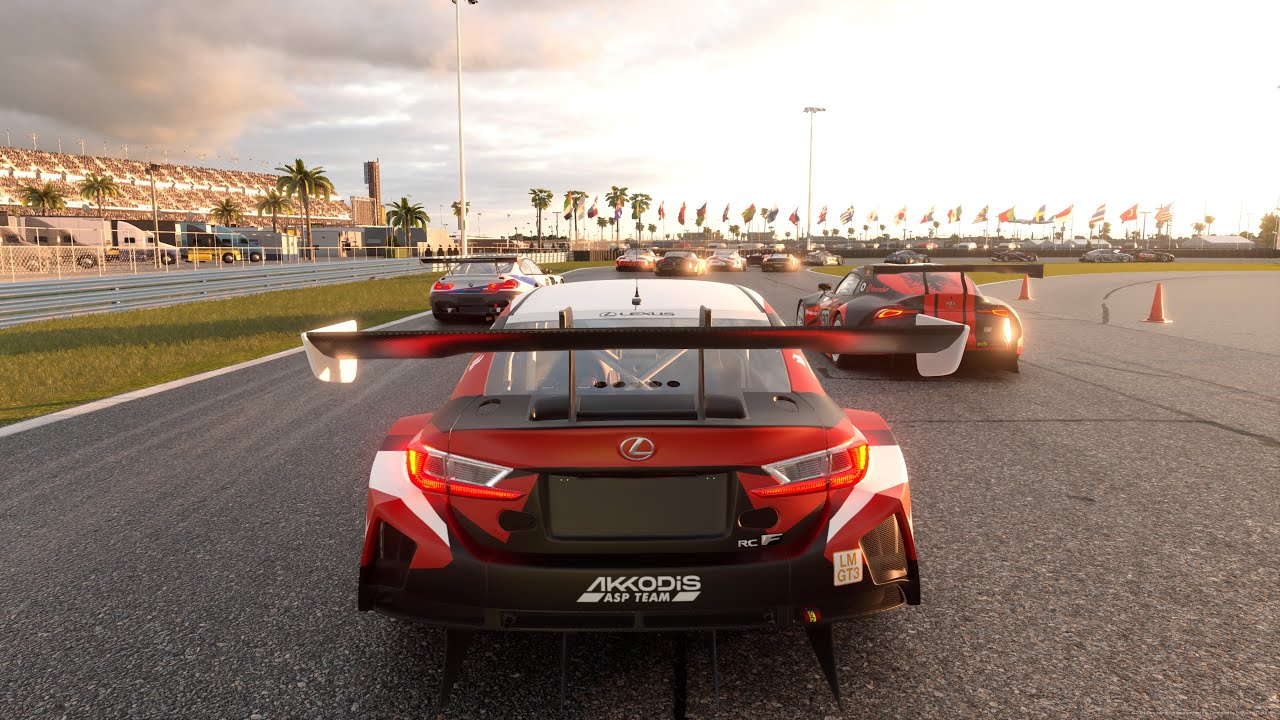 Gran Turismo 7 | Daily Race | Daytona Road Course | Lexus RC F GT3 ...