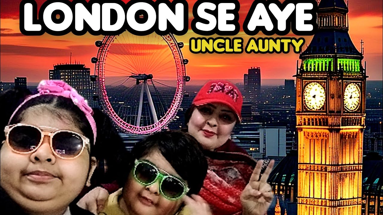 London Se Aye Uncle Aunty | Moeed Maida | Nida Chughtai - YouTube