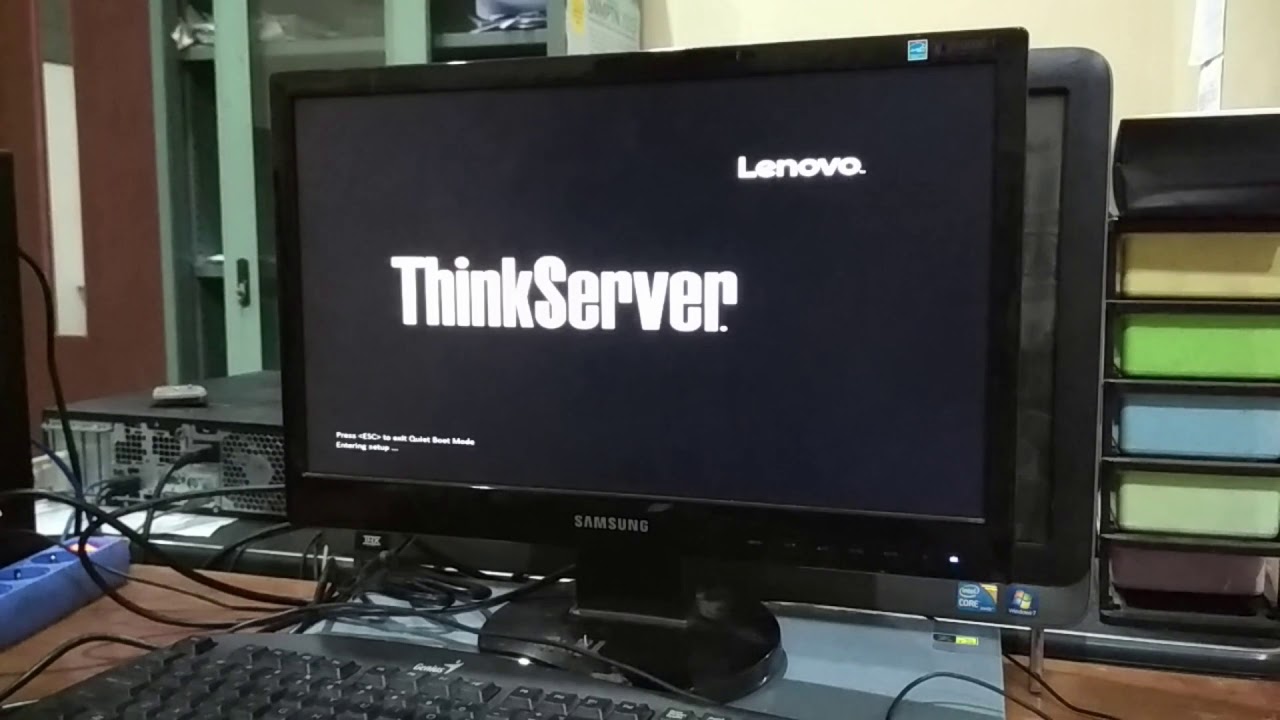 First Boot Server RS160 Lenovo after adding HDD and RAM, very noisy at ...