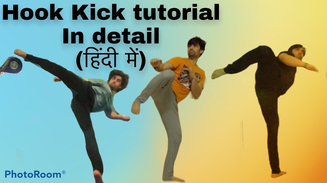 Hook Kick Tutorial in detail (हिंदी में) | learn kicks at home | Prateek Parmar - YouTube