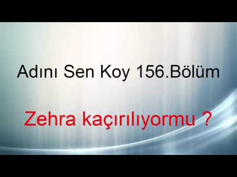 Zehra kaçırılıyor mu???