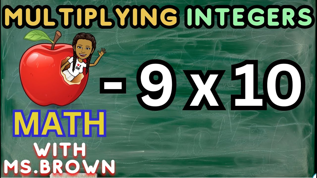 HOW TO MULTIPLY INTEGERS | GRADE 6-8 - YouTube