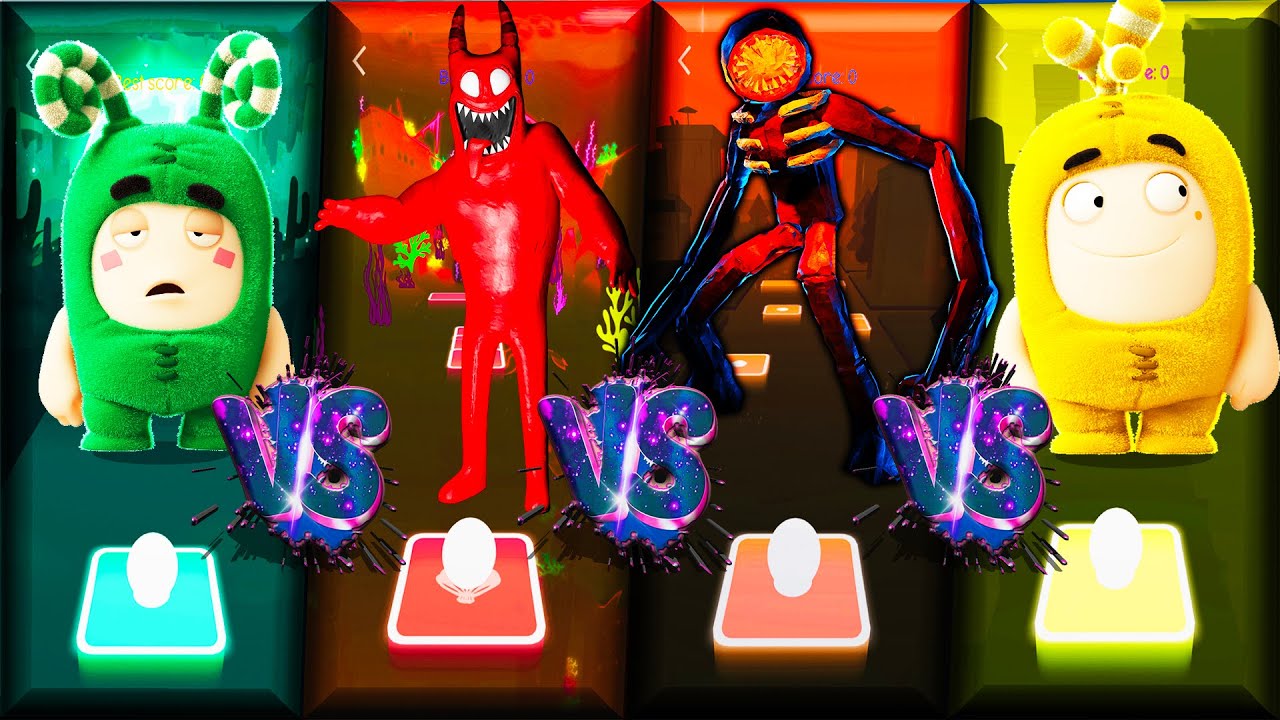 🟣Garten of banban🟣 Oddbods Hold my hand 🆚 Banban Dance Monkey 🆚 Roblox ...