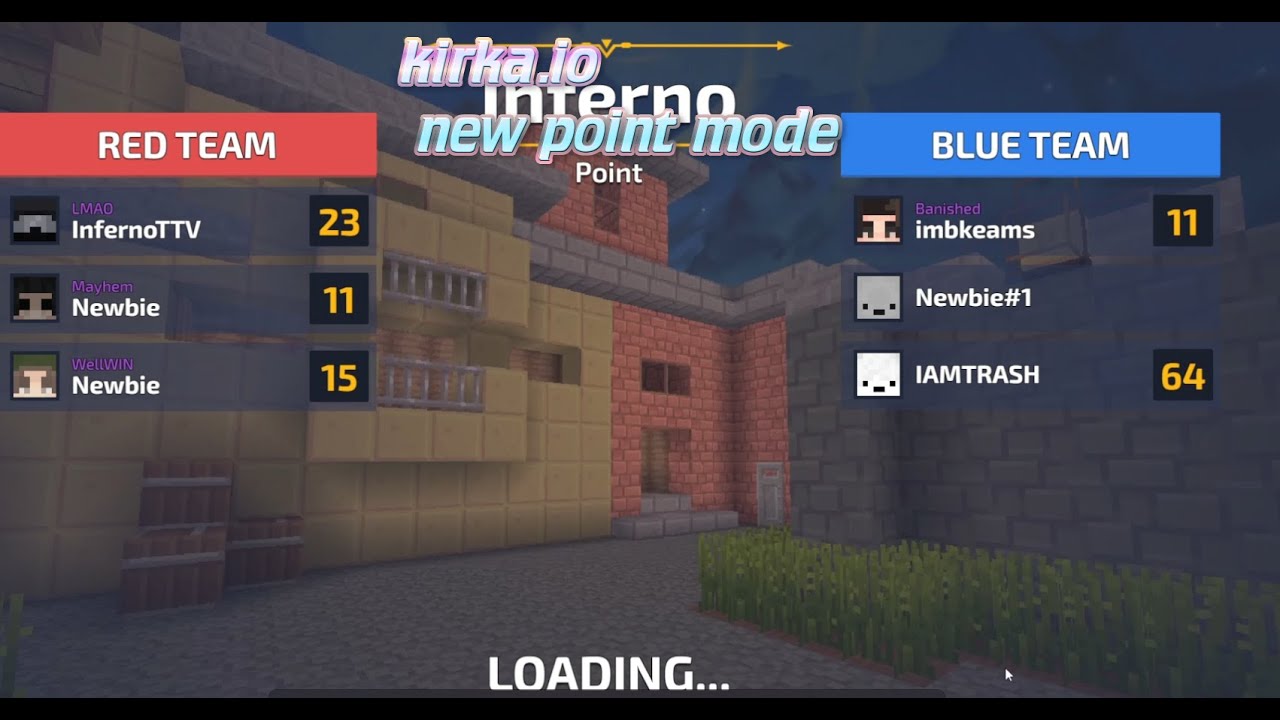 kirka.io top team new point mode - YouTube