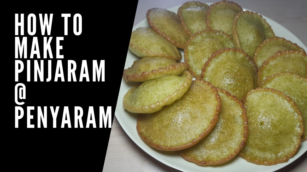 how to make kuih pinjaram/penyaram - YouTube