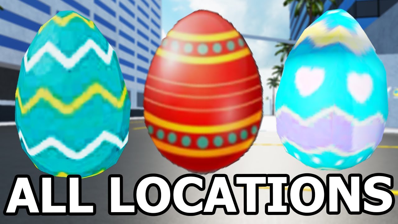 ALL *48* EGG LOCATIONS In Roblox Vehicle Legends! Egg Hunt Event 2023 ...