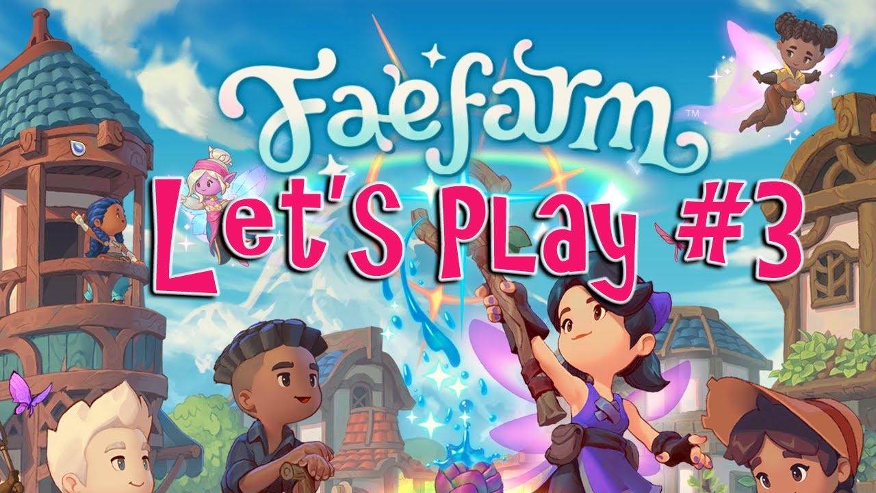 Fae Farm - Meet Eddy and Learning to Fish - YouTube
