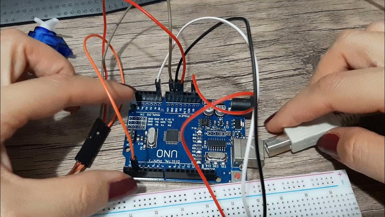 ARDUINO DERS 23: POTANSİYOMETRE İLE SERVO MOTOR KONTROLÜ - YouTube