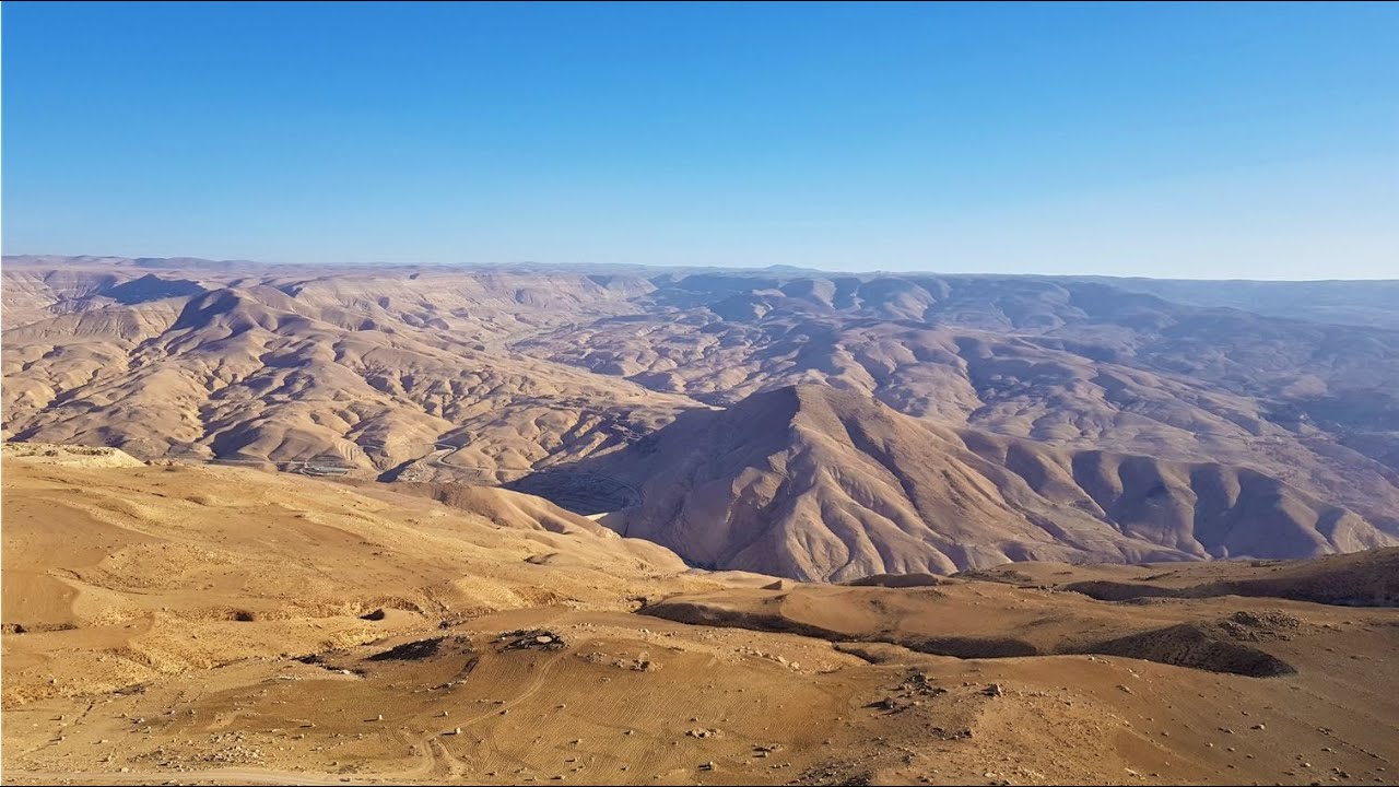 세렛 시내 (Brook of Zered, Wadi Al Hasa) - YouTube