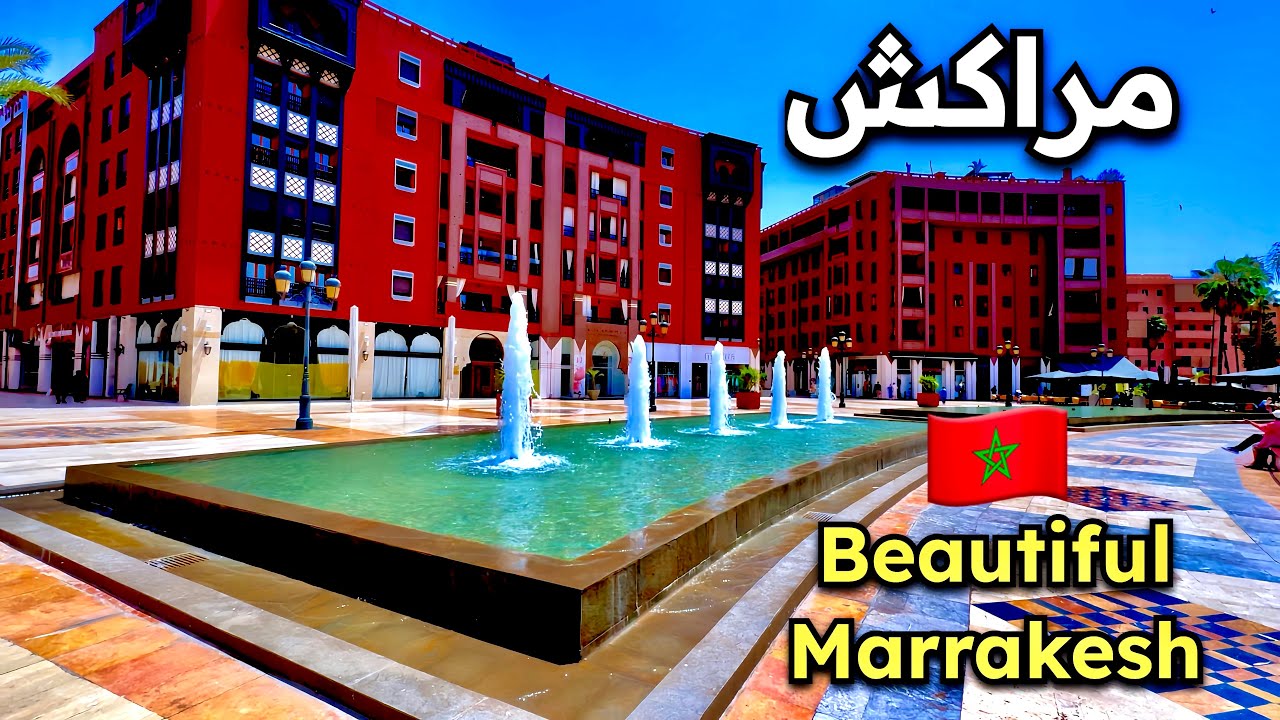 Walking tour of Marrakesh the city of dreams video walk 4k 🇲🇦 - YouTube