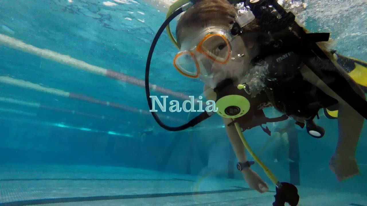 Kids Diving in Poland Amanda & Nadia - YouTube